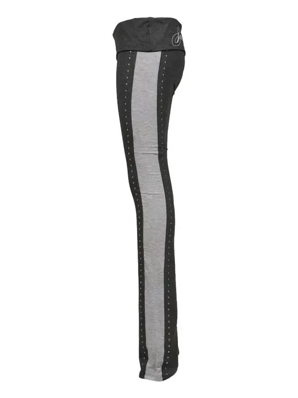 JADED LONDON Rynna Studded Flared Trousers - Grey