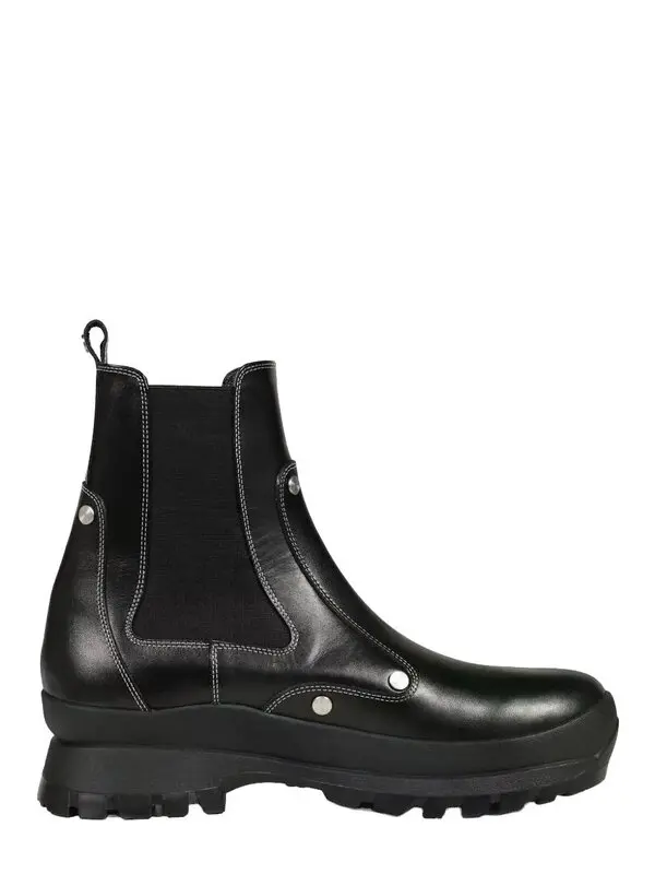 OAO Les Arcs Contrast-stitch Chelsea Boots - Black