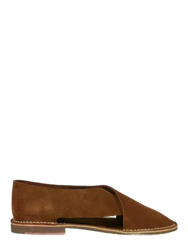 JACQUES SOLOVIÈRE PARIS Biarritz Crossover-strap Sandals - Brown