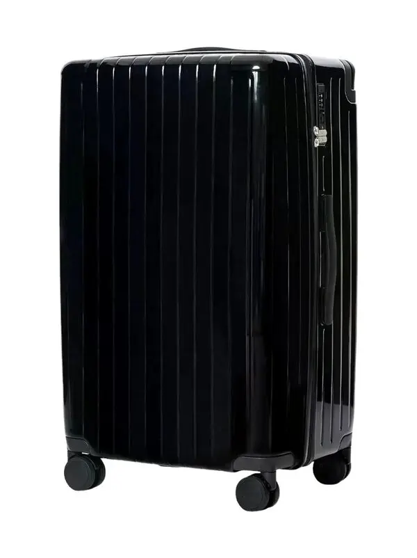 LUFLY Ribbed Suitcase - Black