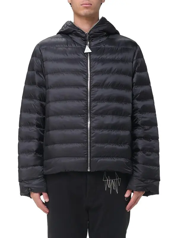 RICK OWENS + MONCLER Nylon Down Jacket With Hood Moncler X Rick Owens - Black