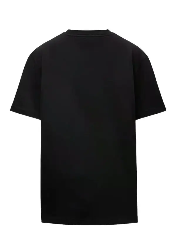 Versace Medusa-embroidery Sequin-embellished T-shirt - Black