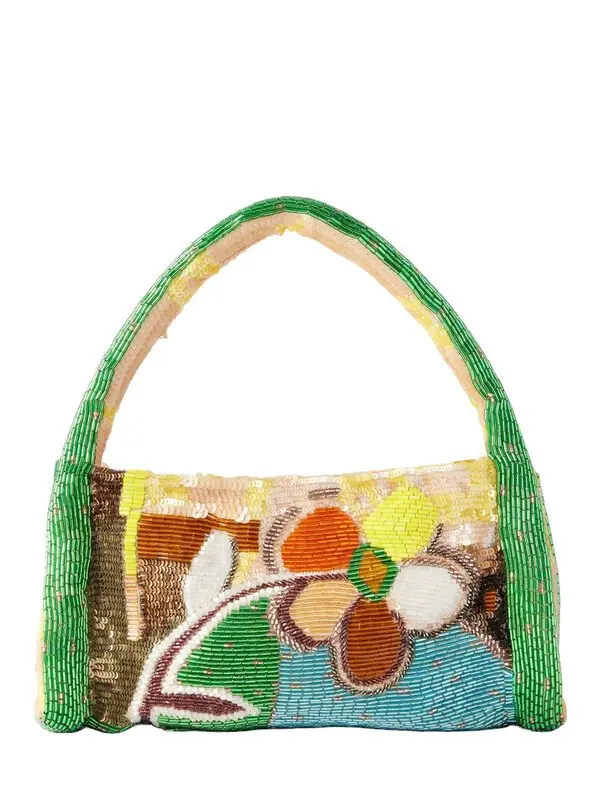 ALEMAIS Limelight Beaded Mini Shoulder Bag - Multi