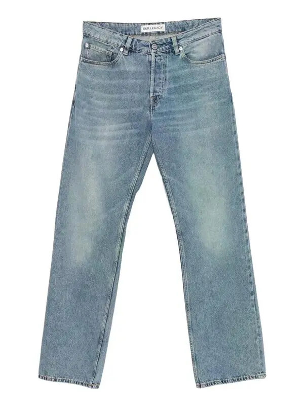 Our Legacy Slate Cut Jeans - Blue