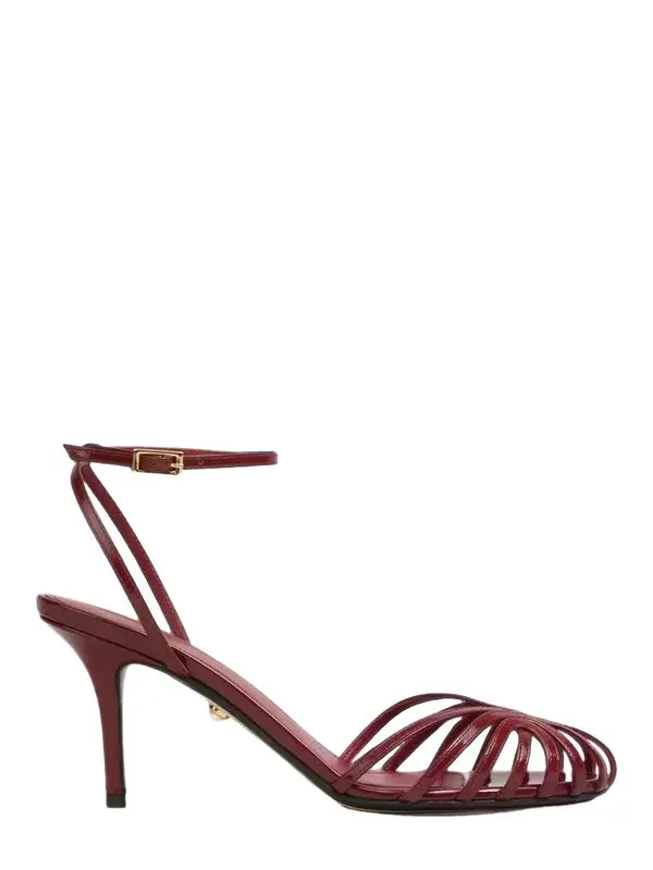 ALEVI MILANO Blake Leather Sandals - Red