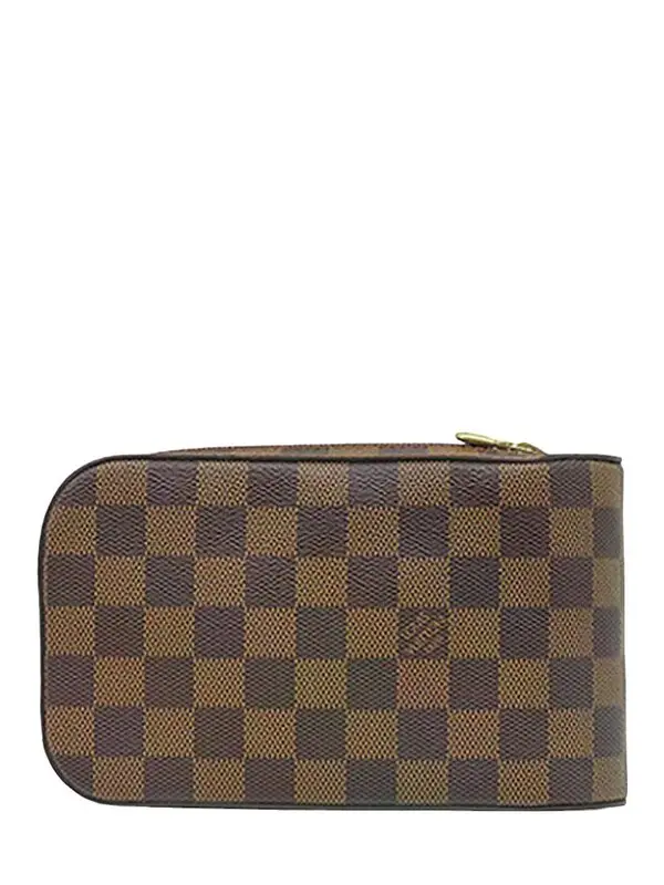 LOUIS VUITTON Damier Ebene Geronimos Crossbody Bag - Brown