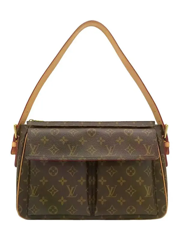 LOUIS VUITTON Monogram Viva Cite Gm Shoulder Bag - Brown