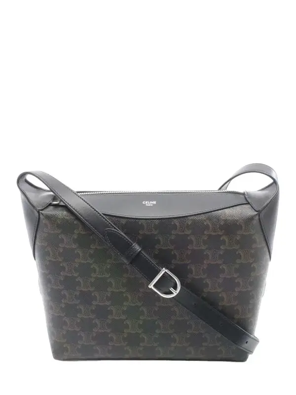 Celine Harry Triomphe Shoulder Bag - Black