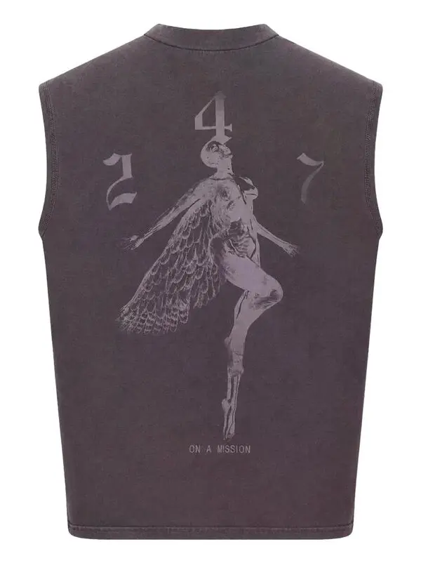 REPRESENT 247 Fallen Angel Tank - Black