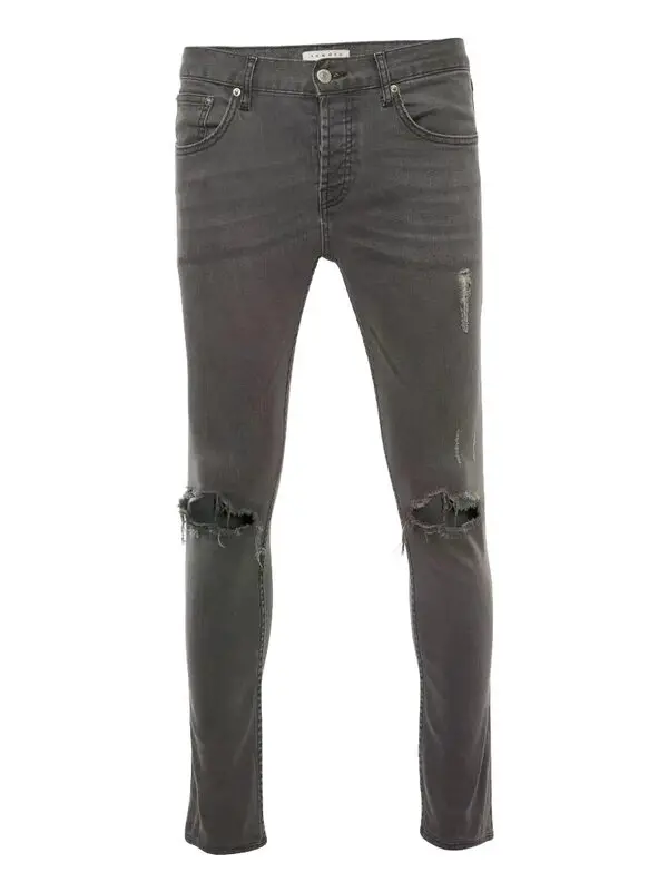 Sandro Distressed-details Jeans - Grey
