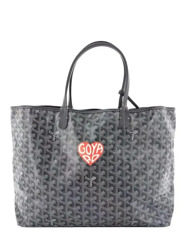 Goyard Saint Louis Printed Coated Canvas Pm Tote Bag - Grey