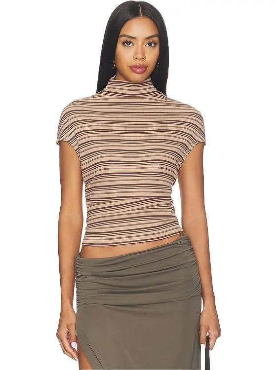 Lna Isla Top In . Also - Chocolate