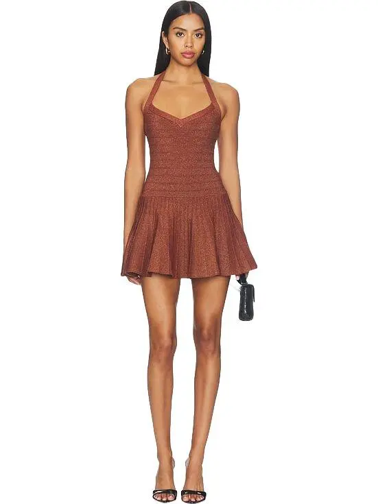 Retrofete Delwen Knit Dress In . Also - Brown