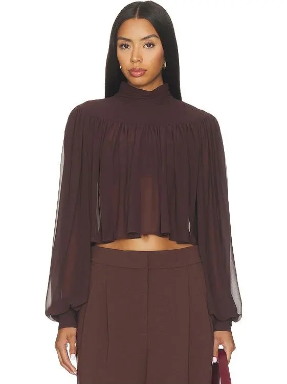Ronny Kobo Aerin Top In . Also - Chocolate