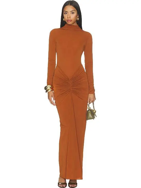 Ronny Kobo Scorpio Dress In . Also - Rust