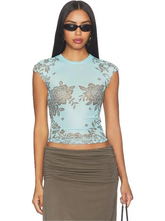 AFRM Nina Top In . Also - Teal