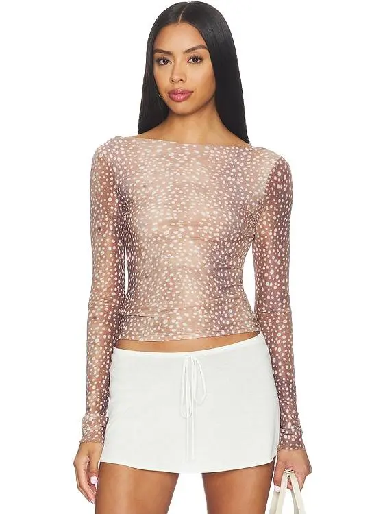 Superdown Darla Top In . Also - Brown