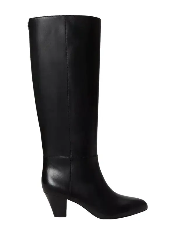 Ralph Lauren Emersyn Leather Boots - Black