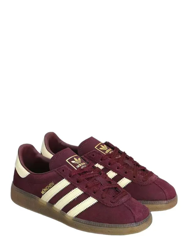 Adidas Muenchen Leather Sneakers - Brown