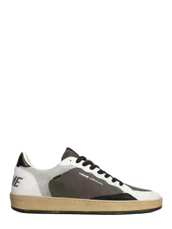 CRIME LONDON Leather Sneakers - Brown