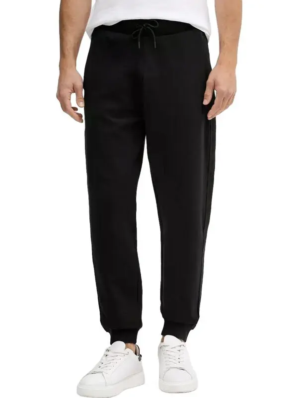 Guess Side Logo Joggers - Black