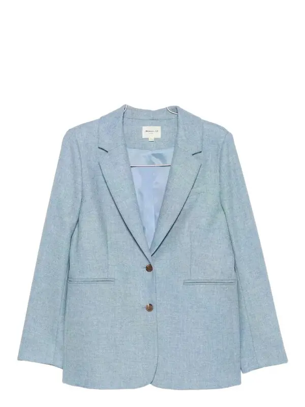MAISON123 Courtney Wool Blazer - Blue