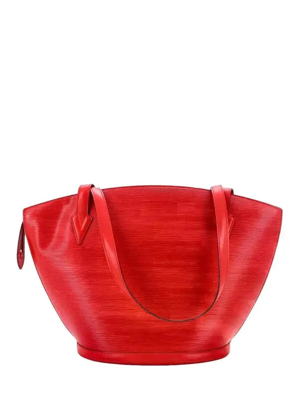 LOUIS VUITTON Saint Jacques Epi Leather Gm Tote Bag - Red