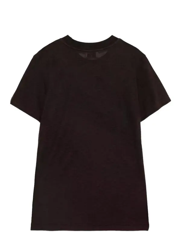 Filippa K Crew-neck Short-sleeve T-shirt - Brown