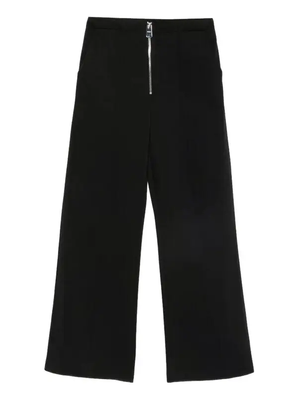 DONDUP Wide-leg Trousers - Black