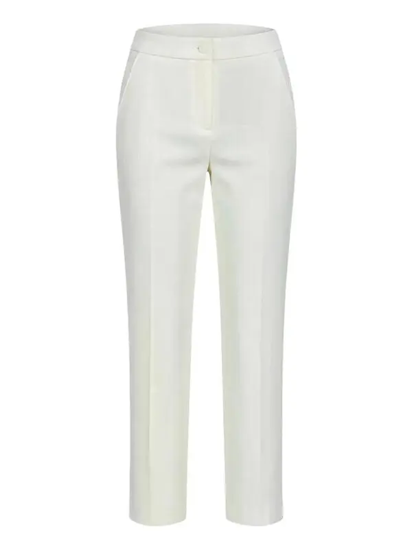 Liu Jo Pressed-crease Trousers - Neutrals