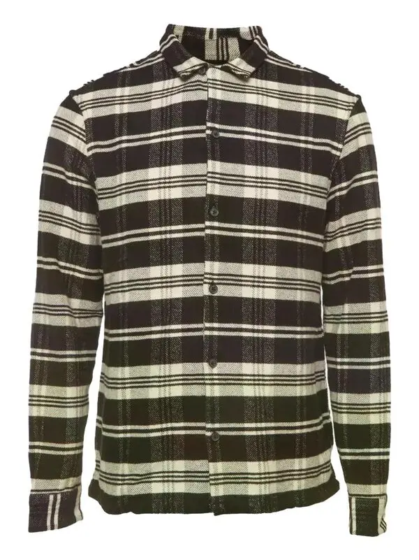 ALLSAINTS Cervino Plaid Shirt - Black