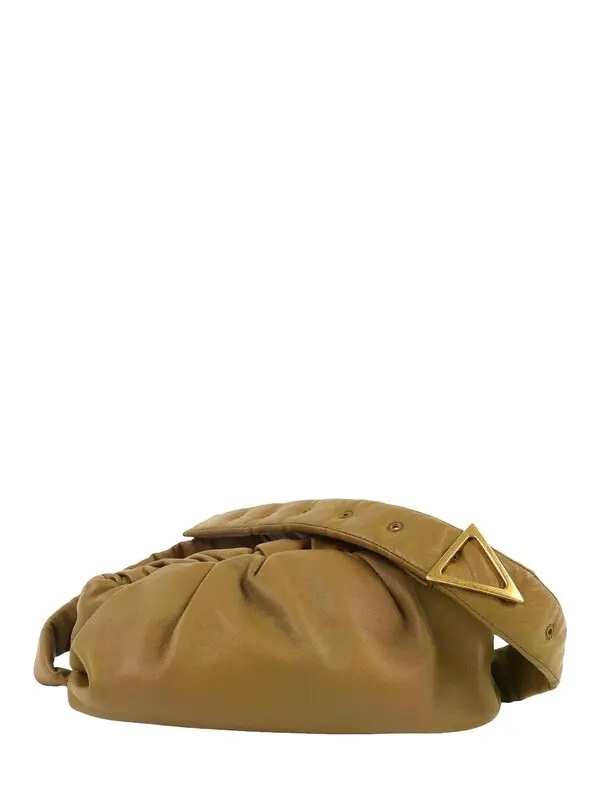 Bottega Veneta Lambskin The Body Pouch Cross Body Bag - Brown