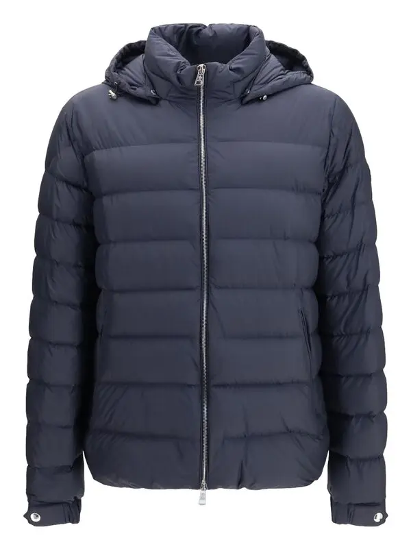 Moncler Padded Hooded Jacket - Blue