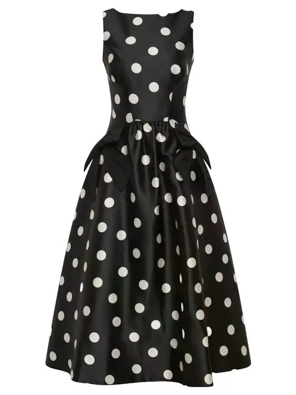 Rebecca Vallance Bacio Midi Dress - Black