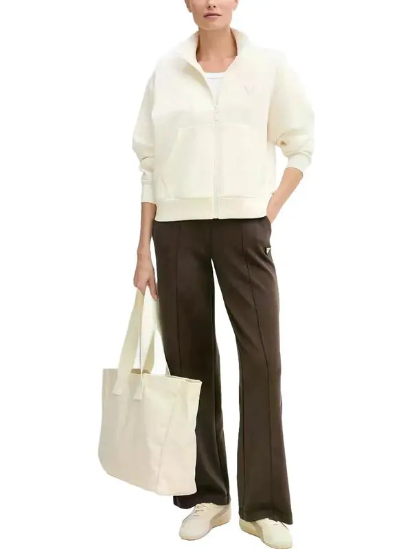 Guess High-neck Sweatshirt - Neutrals