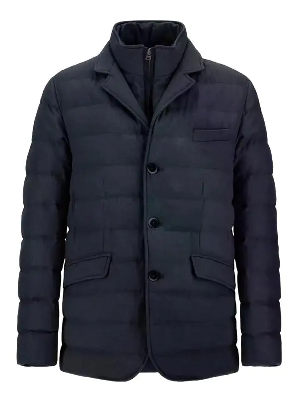 Herno Quilted Padded Jacket - Blue