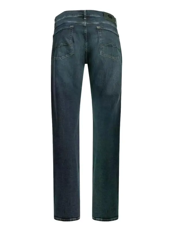 7 For All Mankind Slimmy Logo-patch Jeans - Blue