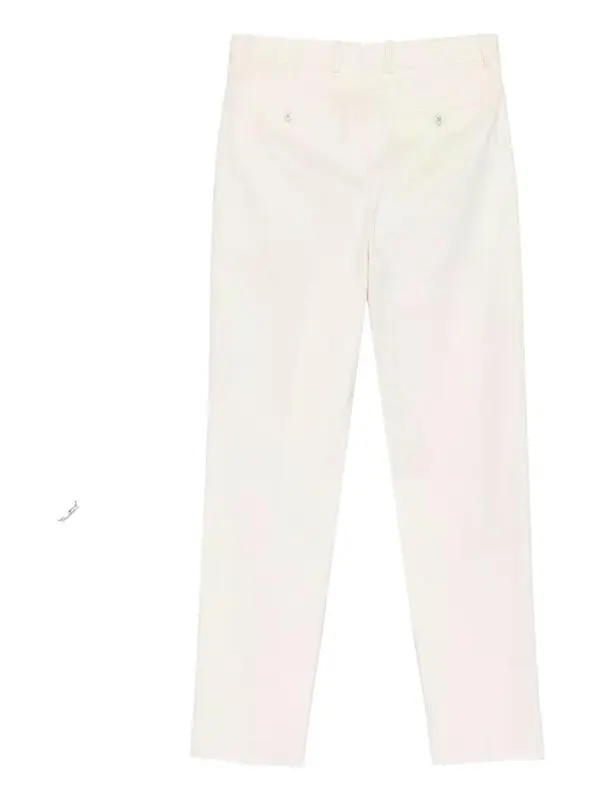 Caruso Pleated Tailored Trousers - Neutrals