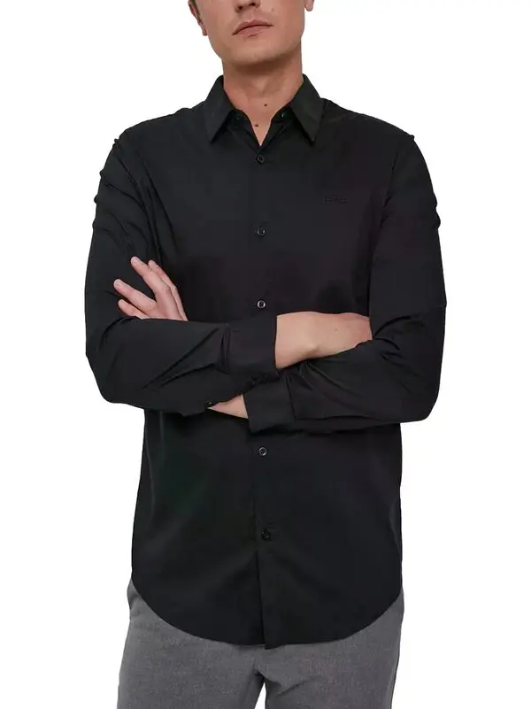 Guess Slim-fit Shirt - Black