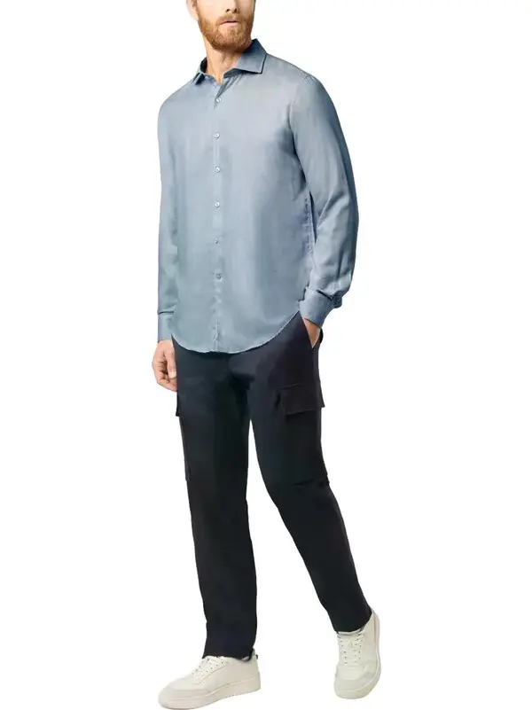 Paul & Shark X-soft Twill Shirt - Blue