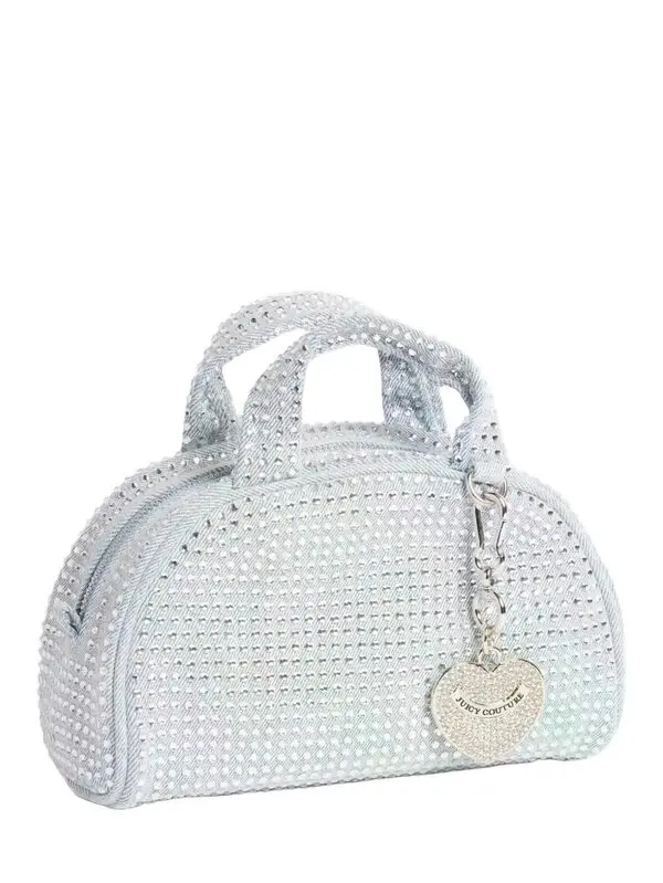 Juicy Couture Crystal-embellished Bowling Tote Bag - Blue