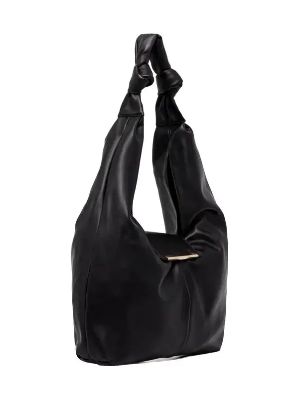 MORGAN Knot-detail Tote Bag - Black