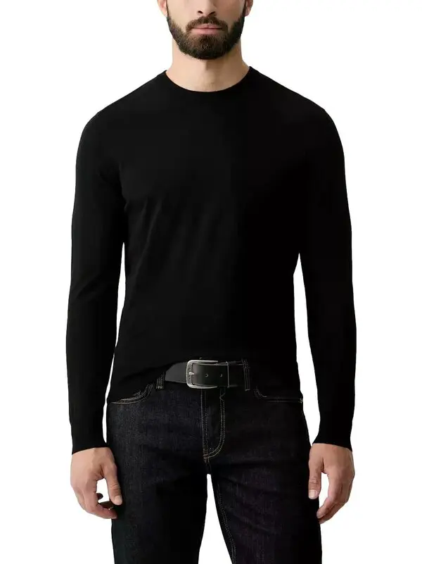 Guess Crew-neck Sweater - Black