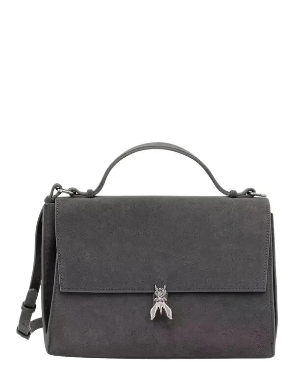 Patrizia Pepe Fly-logo Tote Bag - Grey