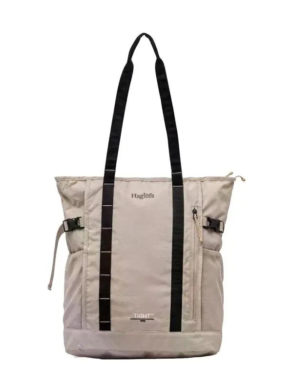 HAGLOFS 25 Tight Embroidered-logo Tote Bag - Neutrals