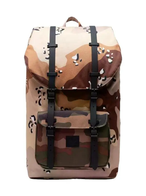 Herschel Supply Co. Little America Camouflage Buckle Backpack - Brown