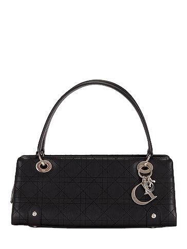 Dior East West Lady Handbag - Black