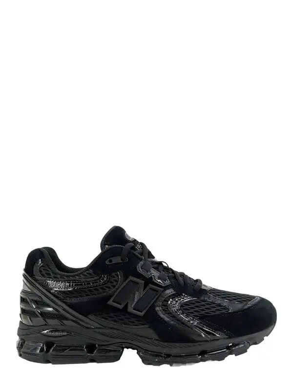 NEW BALANCE 1954r Mesh And Suede Sneakers - Black