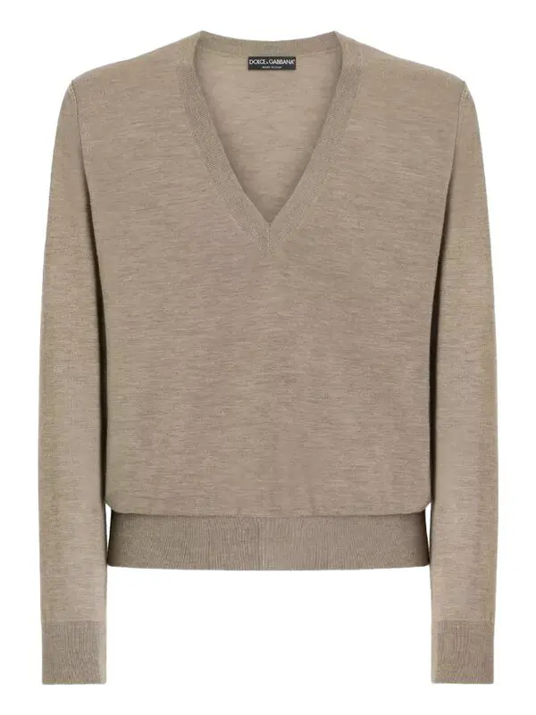 Dolce & Gabbana Cashmere Pullover - Neutrals