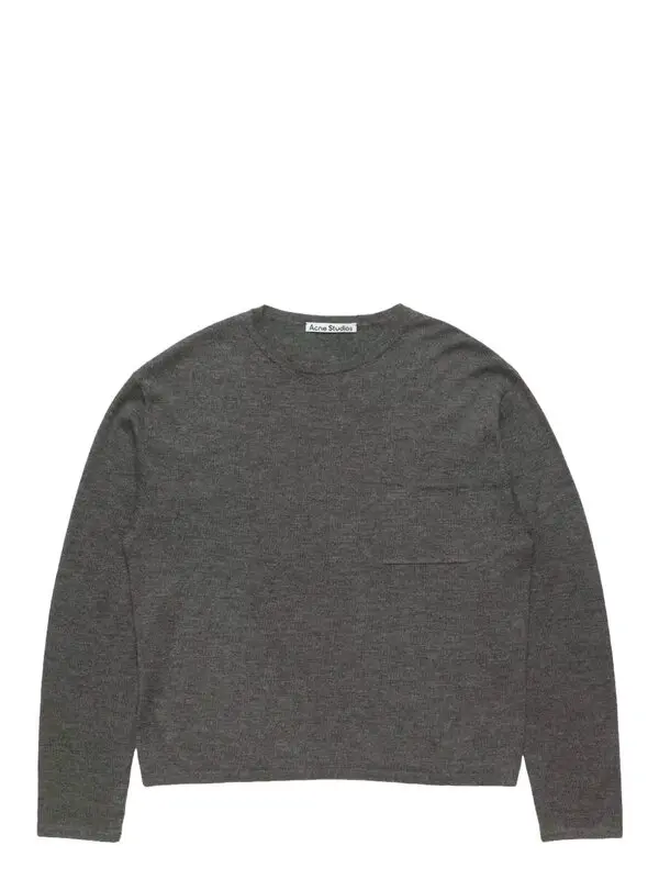Acne Studios Cashmere Knit Sweater - Grey